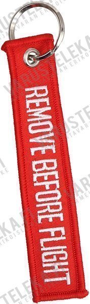 Avaimenperä REMOVE BEFORE FLIGHT - Retkeilyliike.fi